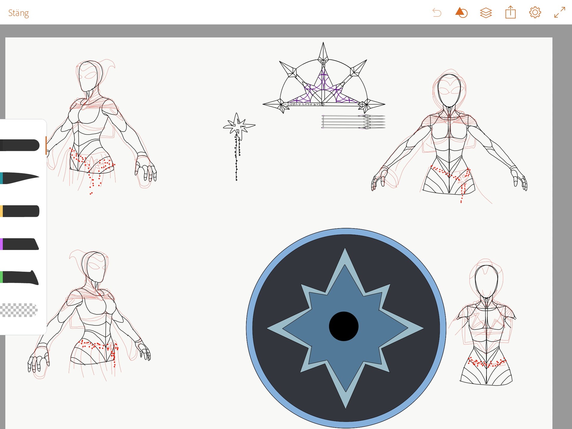ArtStation - Star Strike fan animation concept