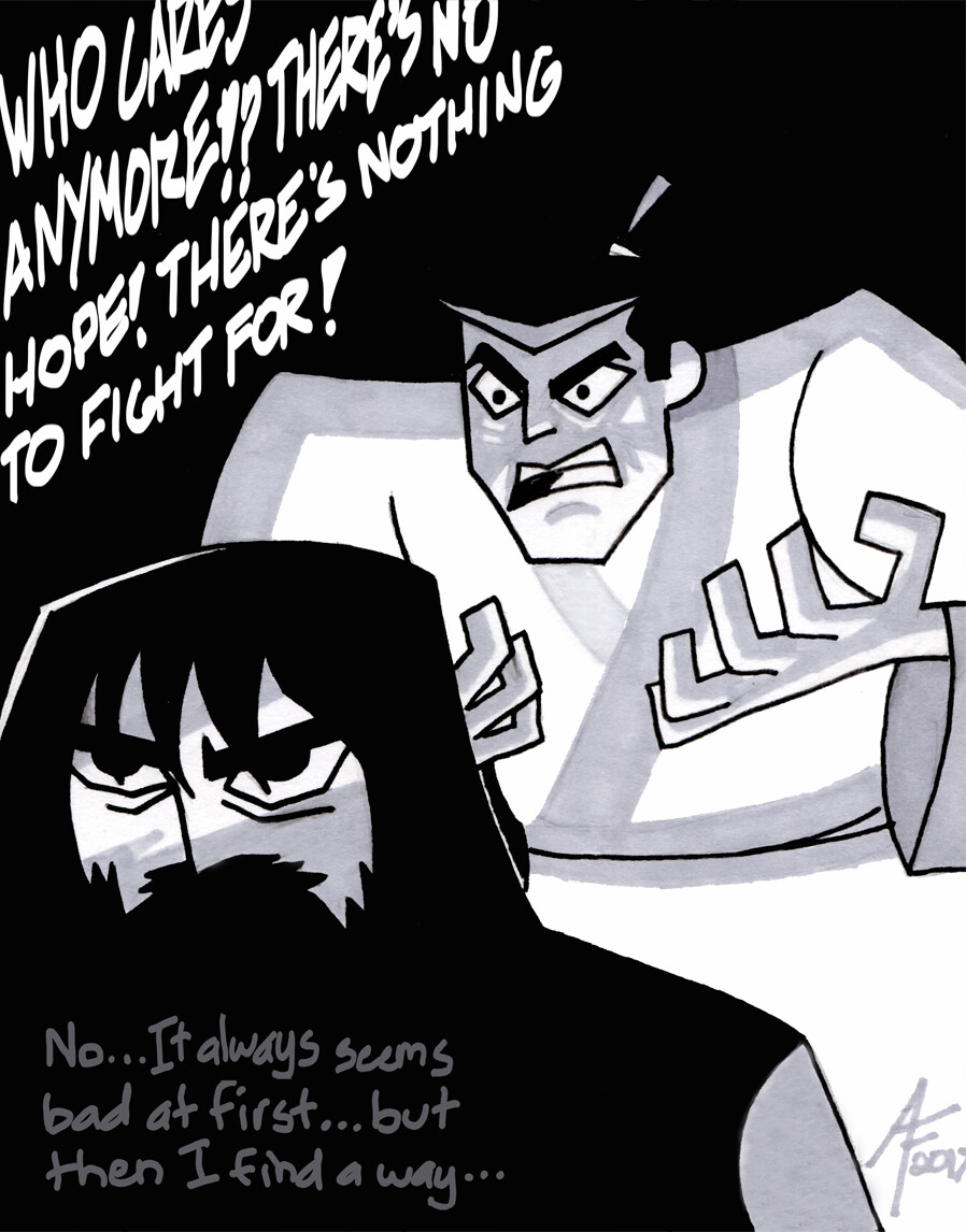 Samurai Jack Quotes Voice Of French Robot Samurai Jack | Behind The