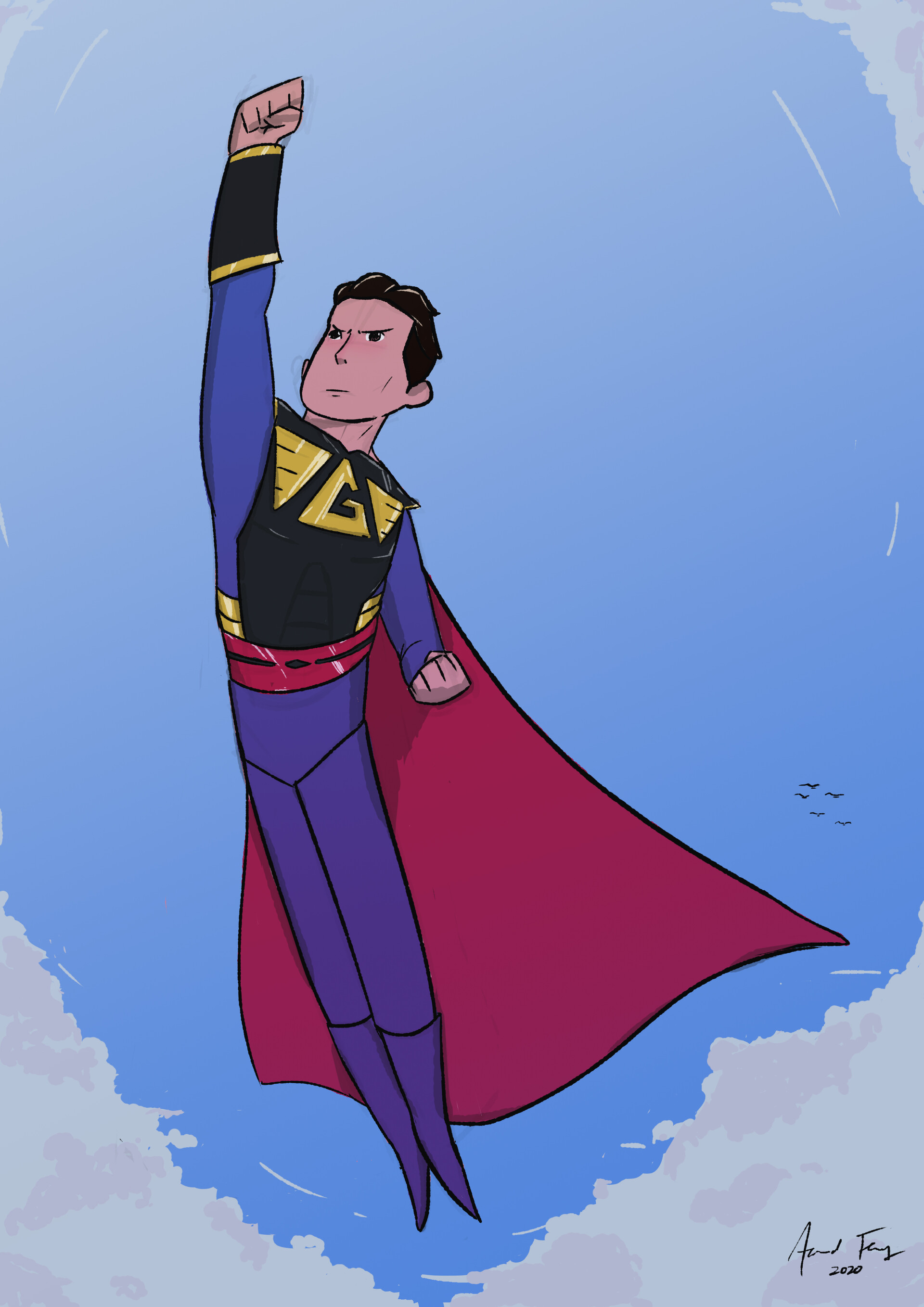 ArtStation - GODAM - Indonesia's Superhero