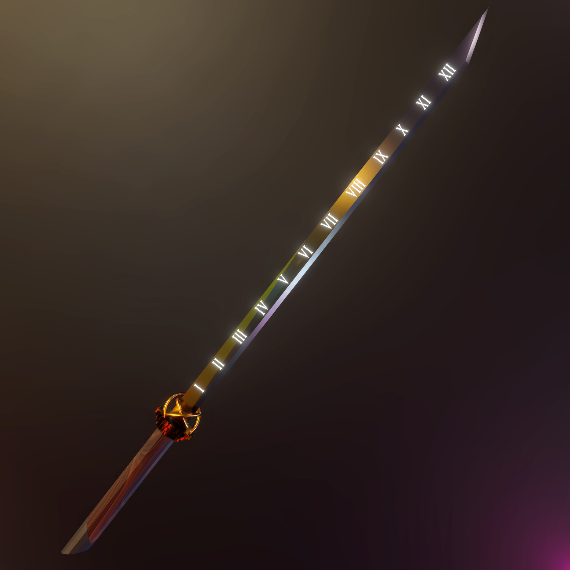 ArtStation - Clock Sword