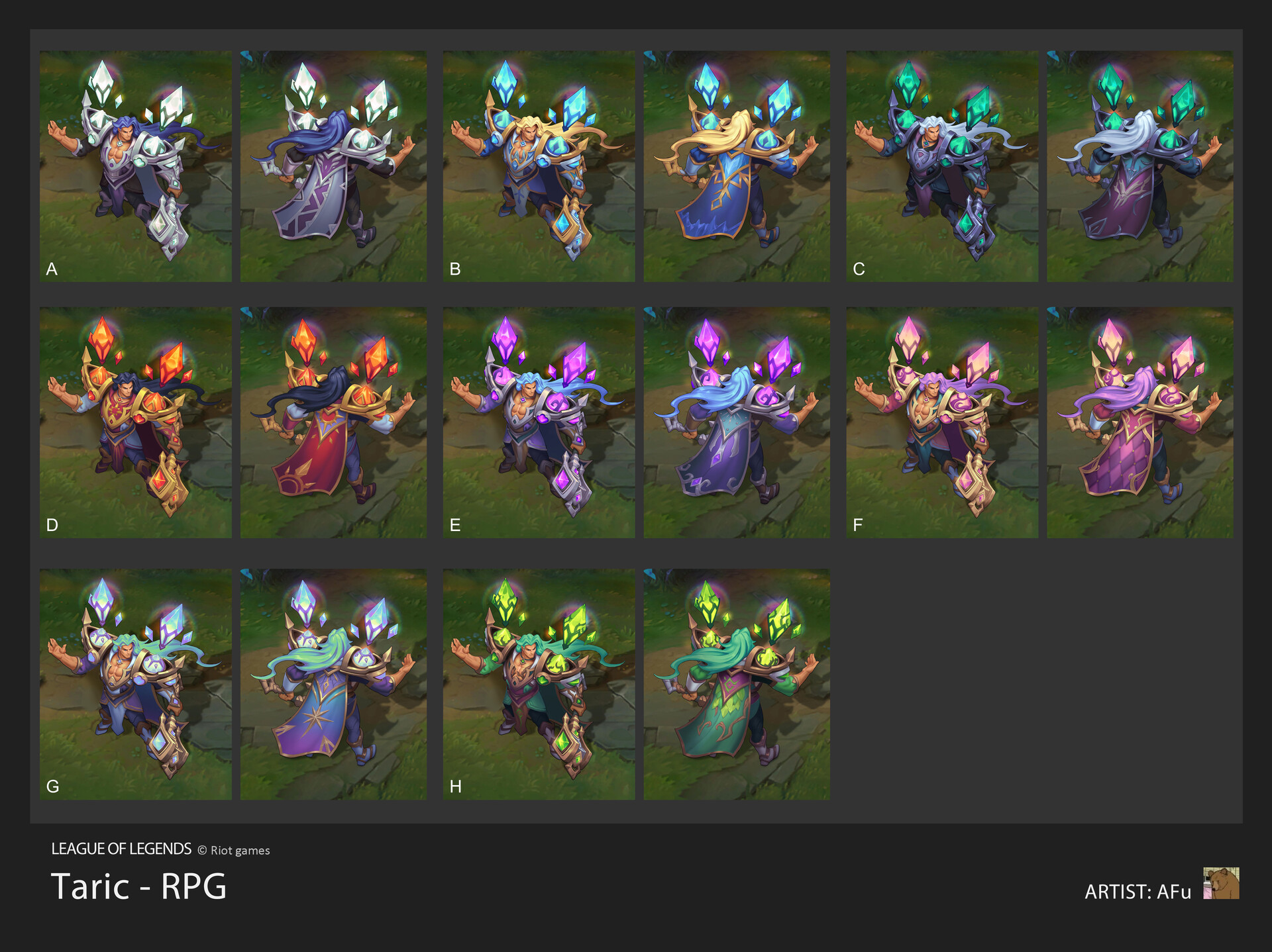 Arcade Taric AFu0013 Tsai Taric Luminshield Chroma Design