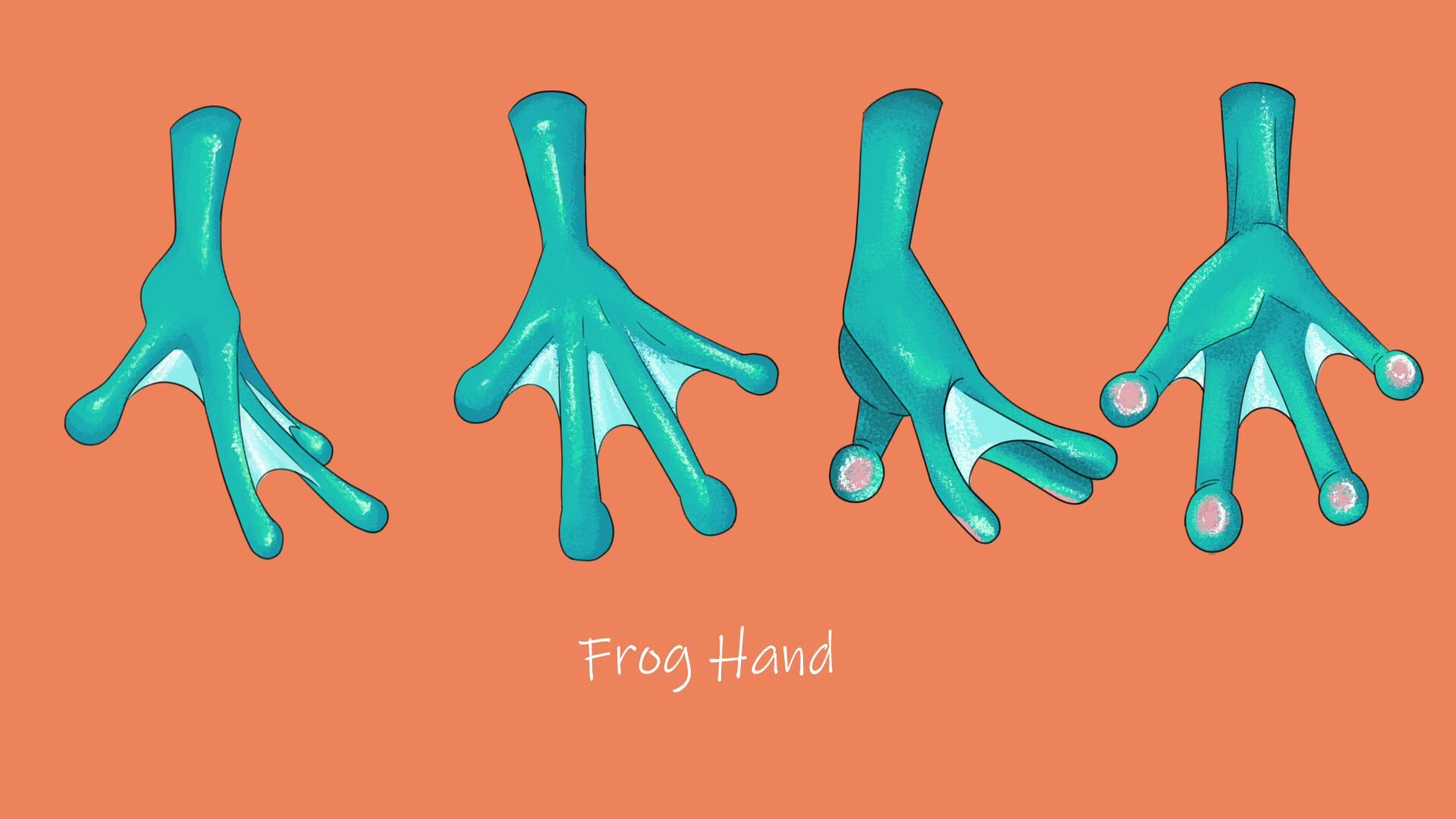 ArtStation - frog hands