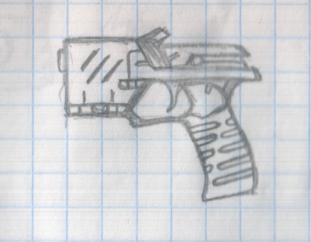 ArtStation - Blaster - design - sketch