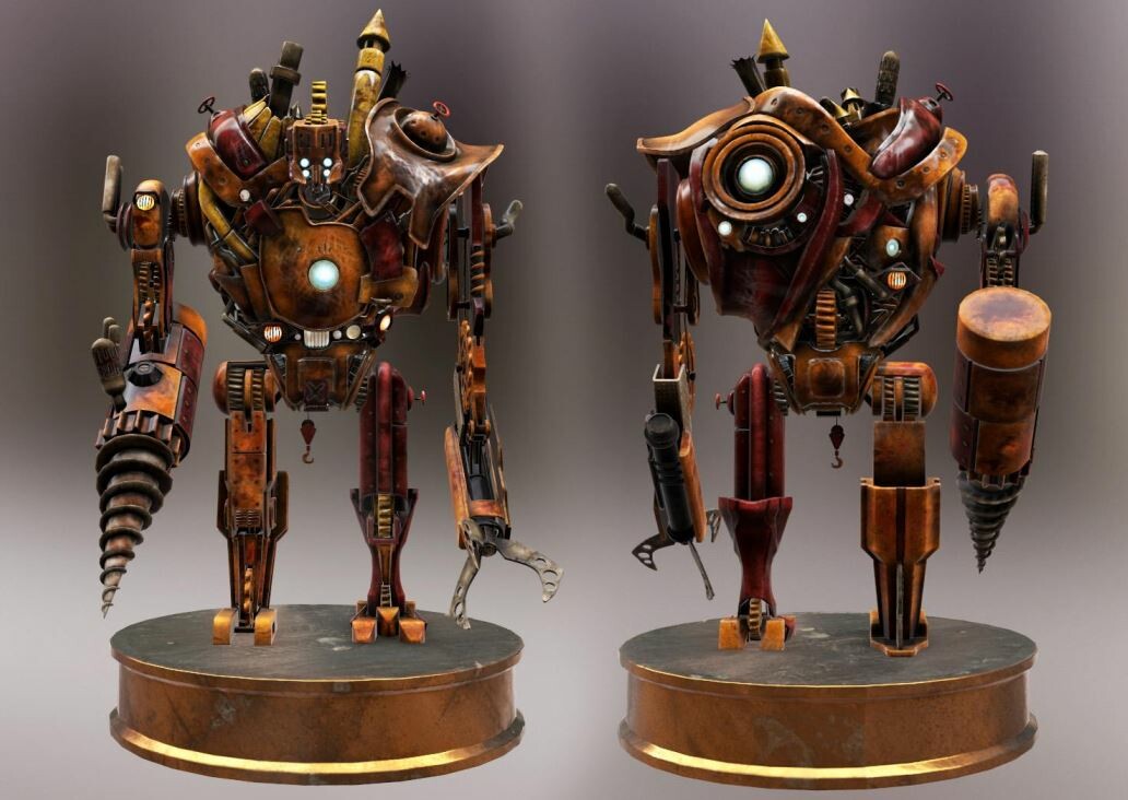 steam golem prosthesis
