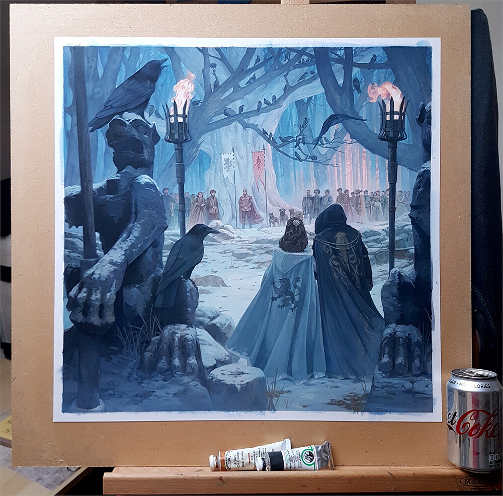 Sam Hogg - No Stranger to This Godswood - AsoIaF 2021 Calendar