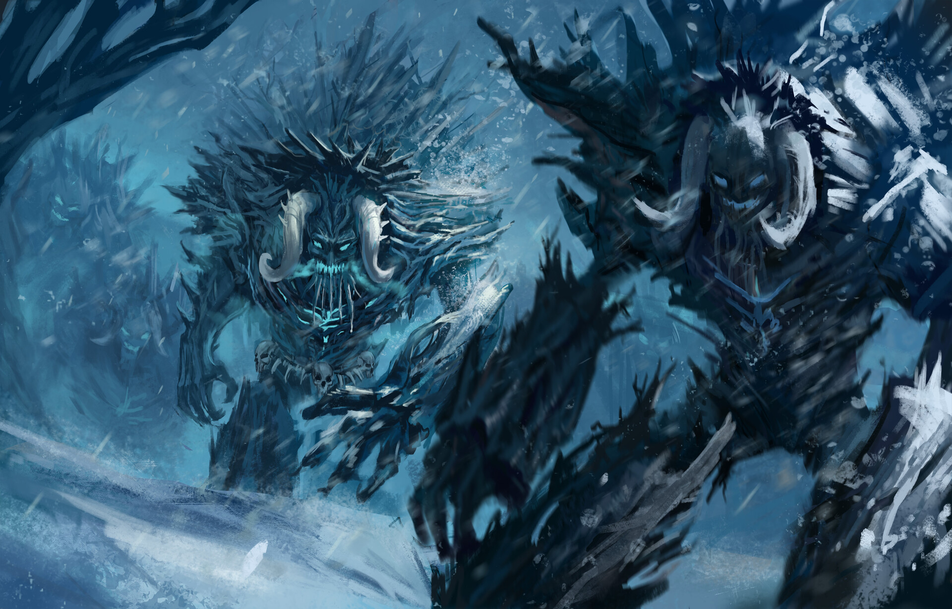 ArtStation - Snow Horde