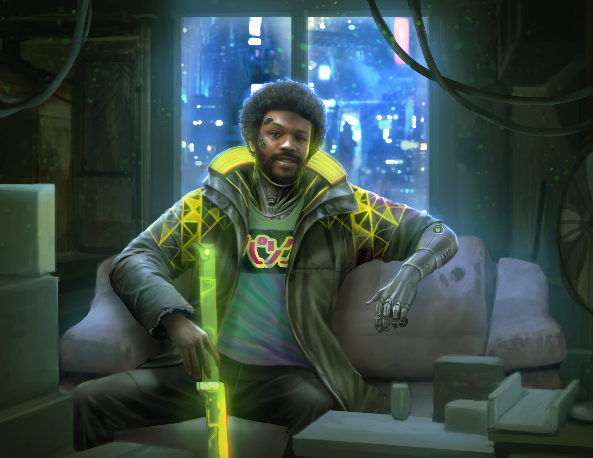 ArtStation - cyberpunk OC