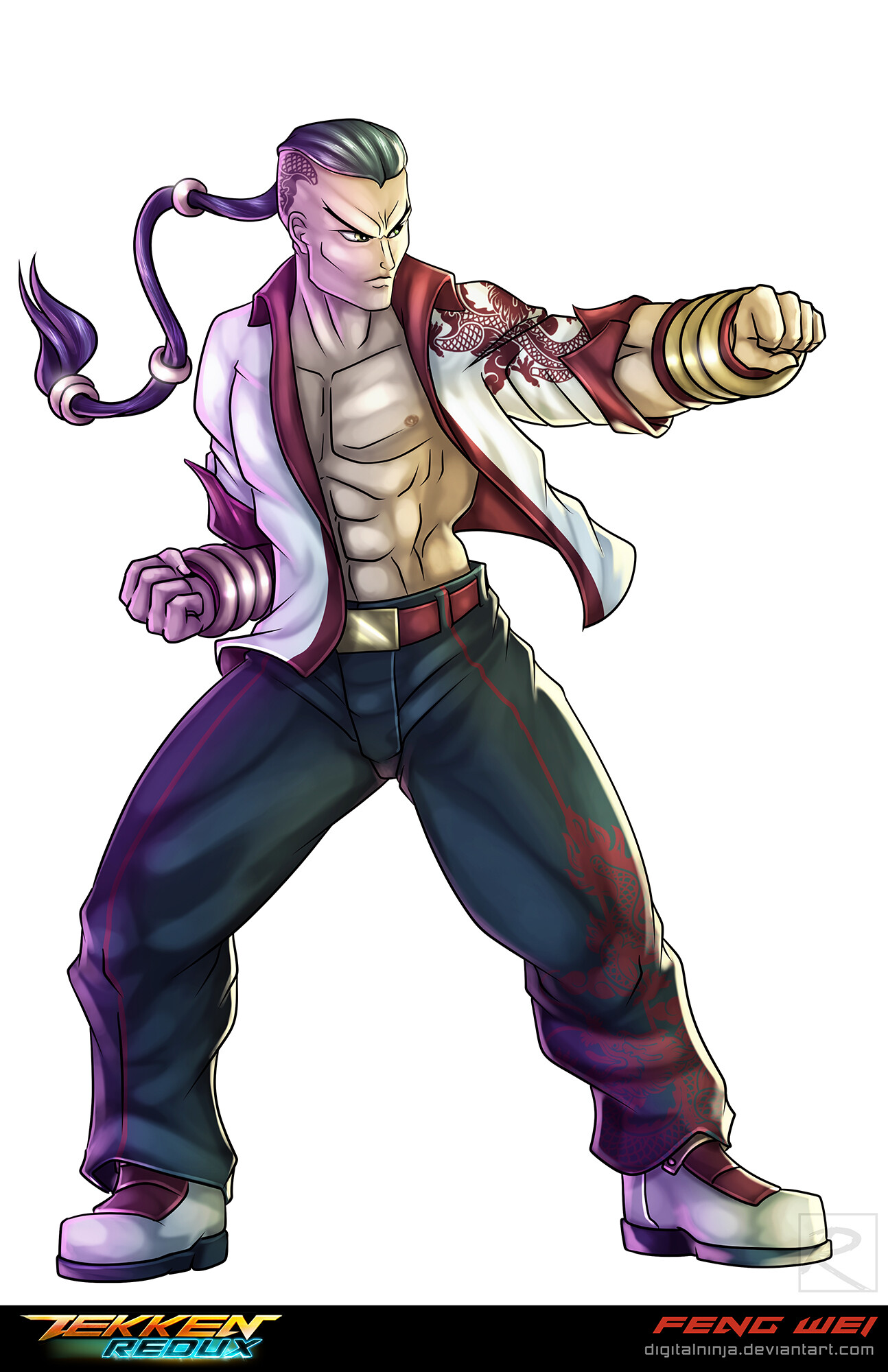 ArtStation - Tekken Redux: Feng Wei