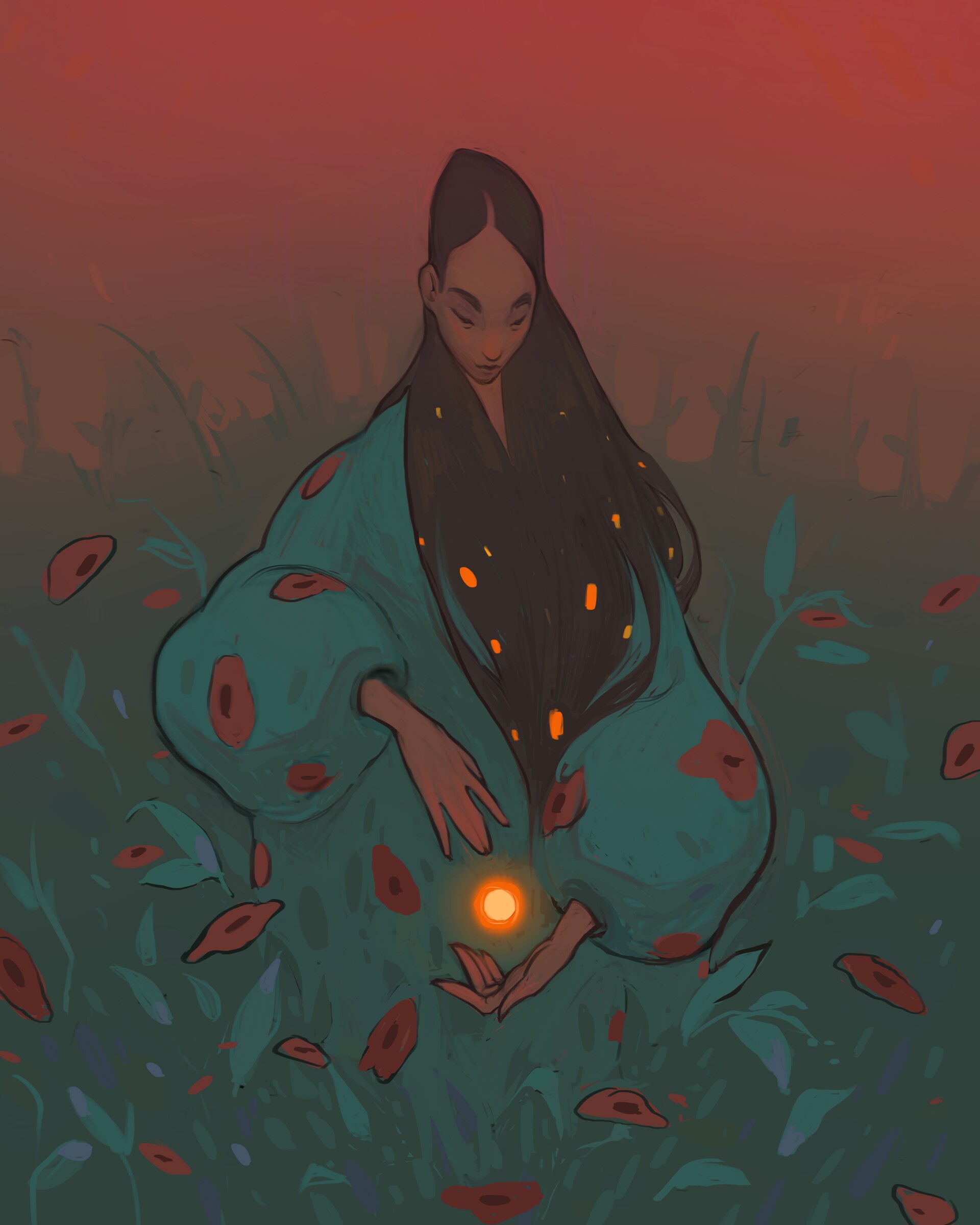 ArtStation - The red fog