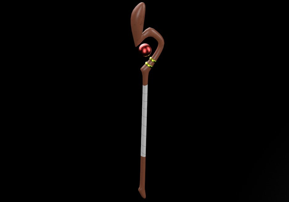 Okka - Megumin Staff (3d Model)