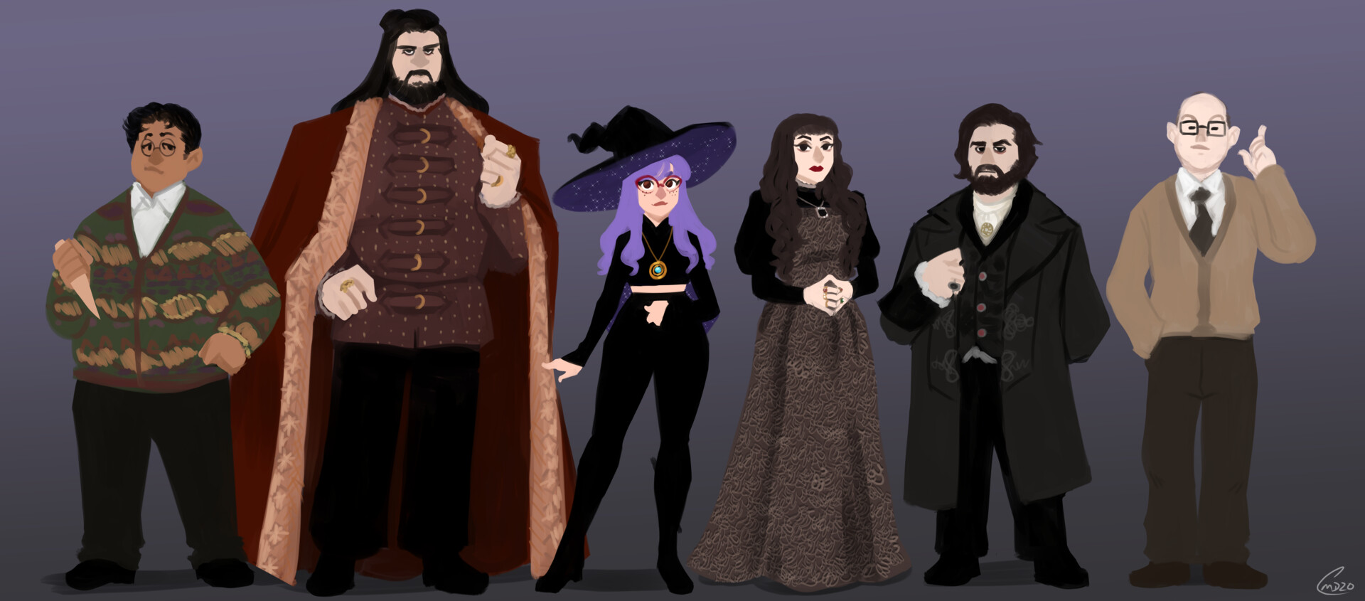 ArtStation - Vampires, Witches and Familiars...