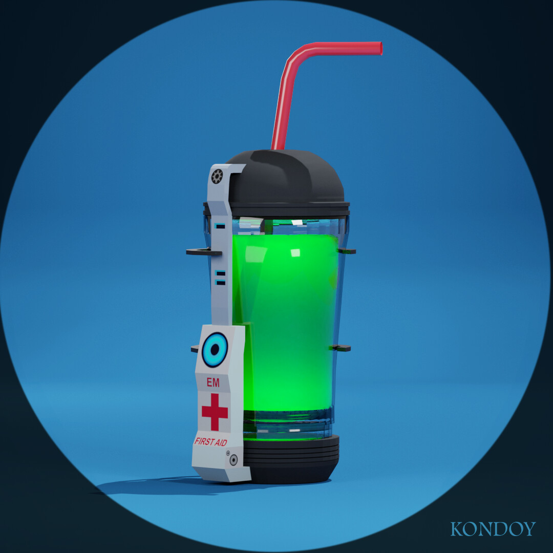 ArtStation - Health Juice (Half-life)