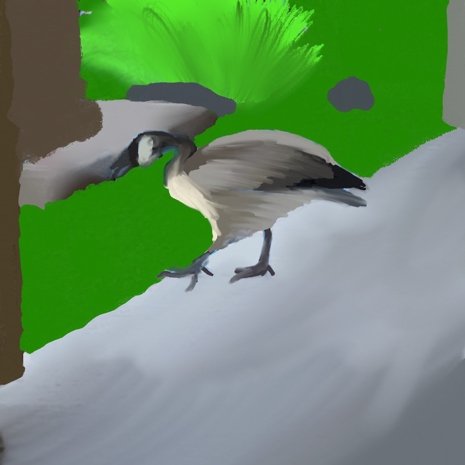 faith Nelson - Goose walking