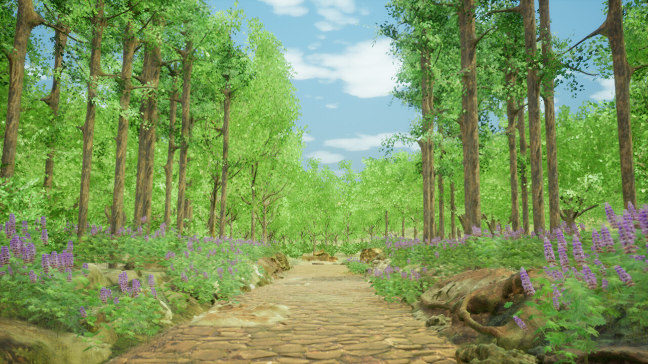 Mashiharul Efaz - Unreal Engine Relaxing Forest