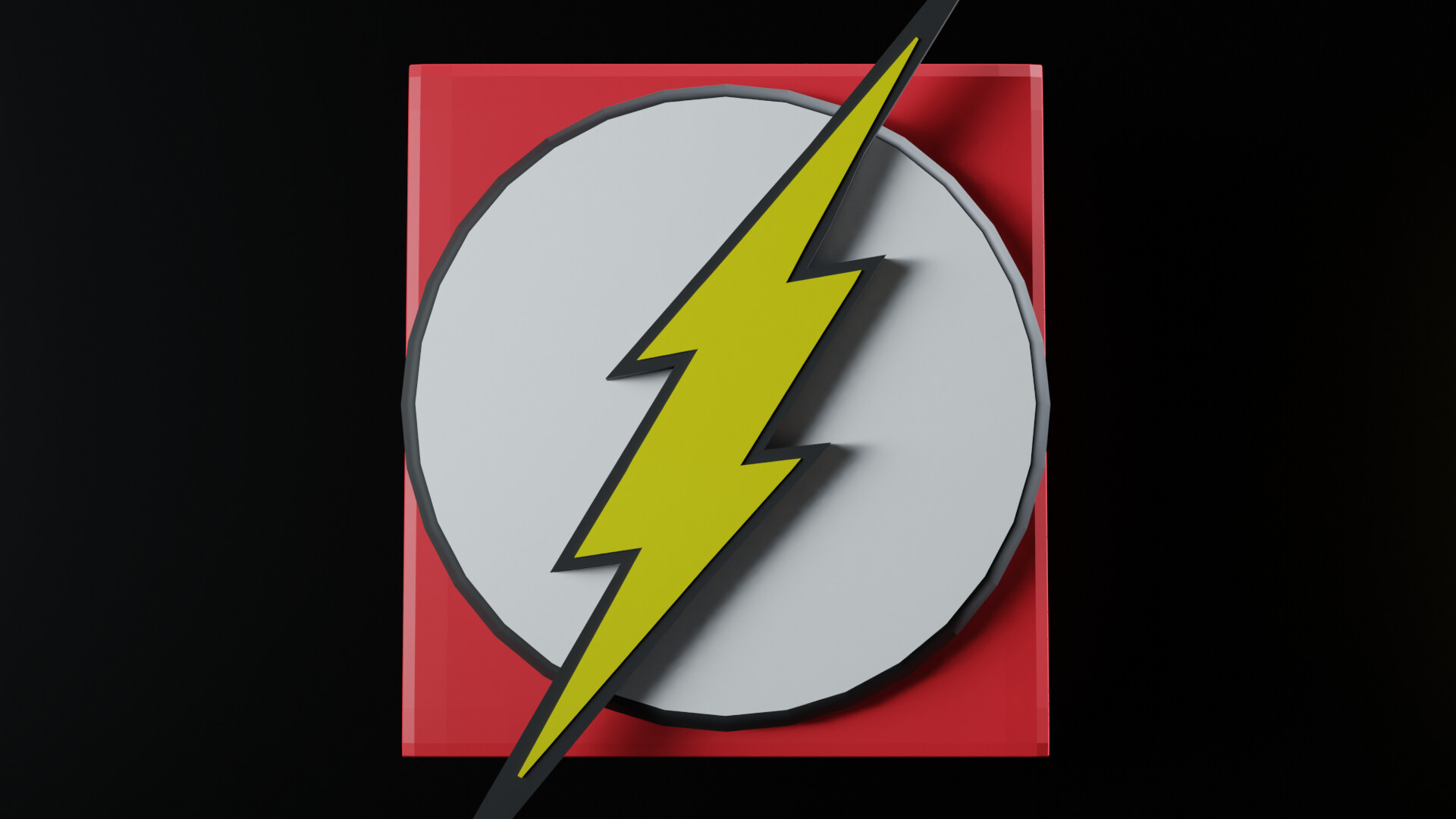 ArtStation - Flash Character Symbols (Low Poly)