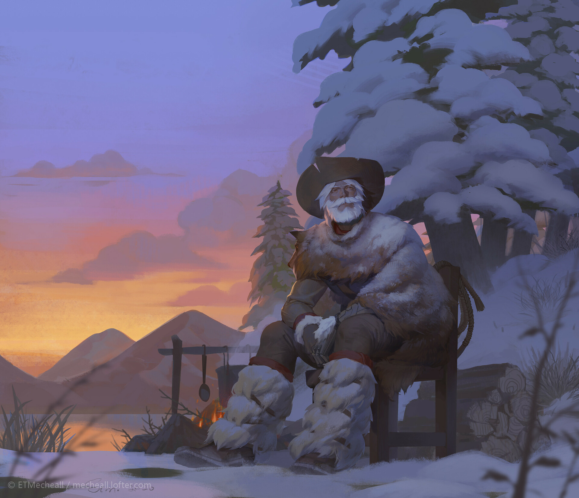 ArtStation - The Mountain man
