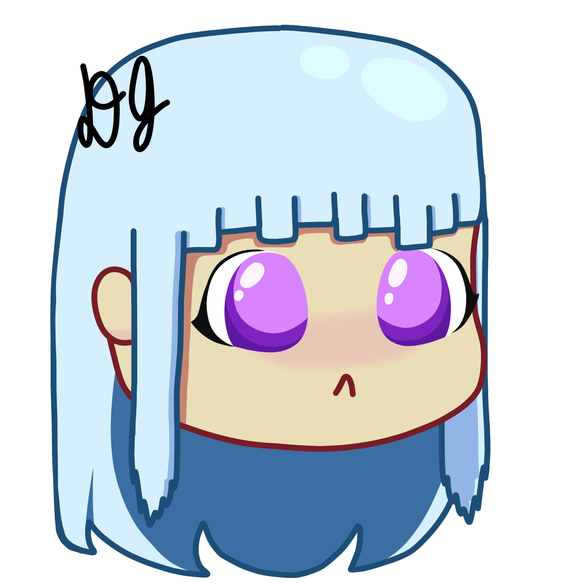 ArtStation - Cute Anime Emote