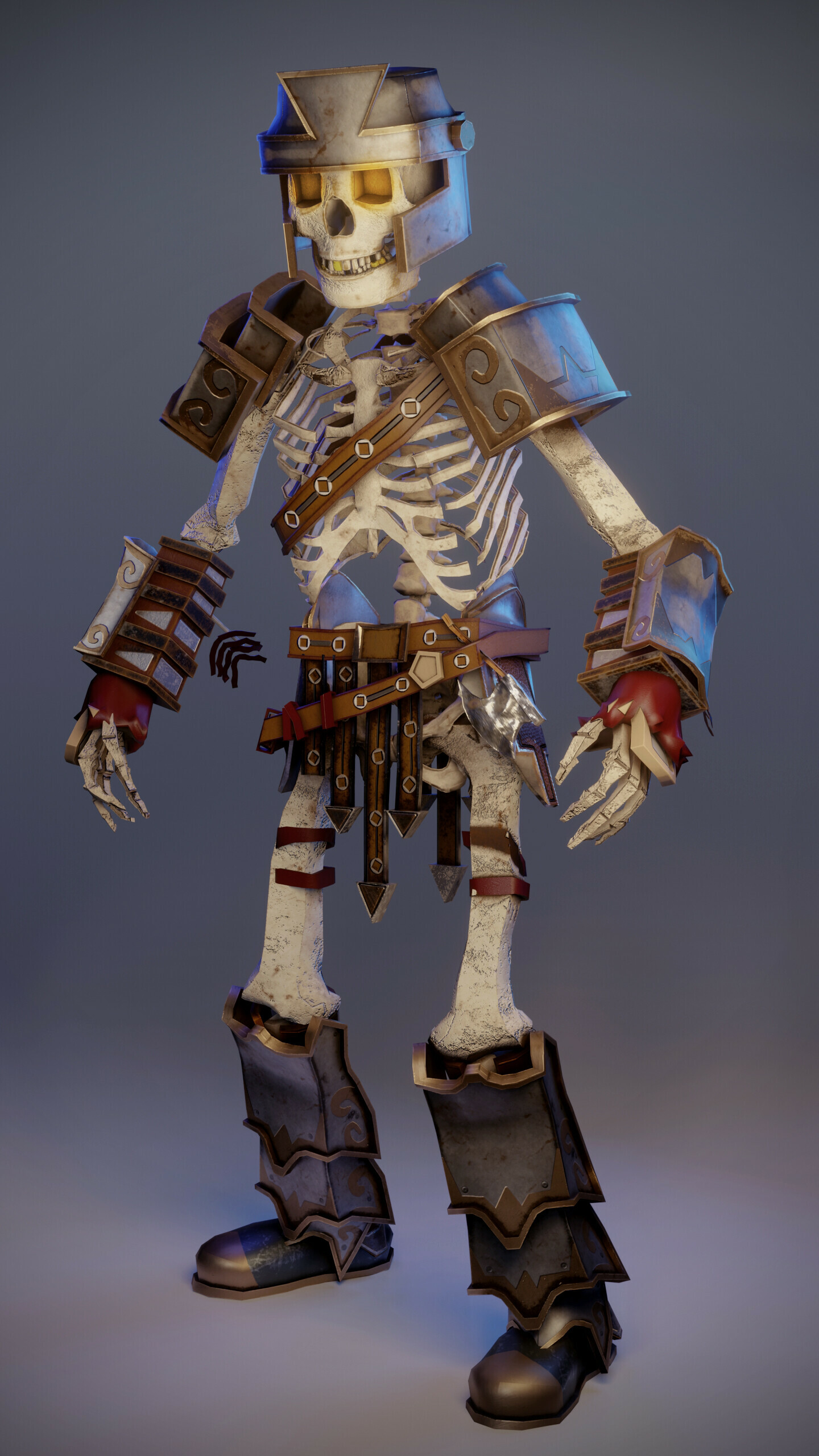 ArtStation - Skeleton Characeter...
