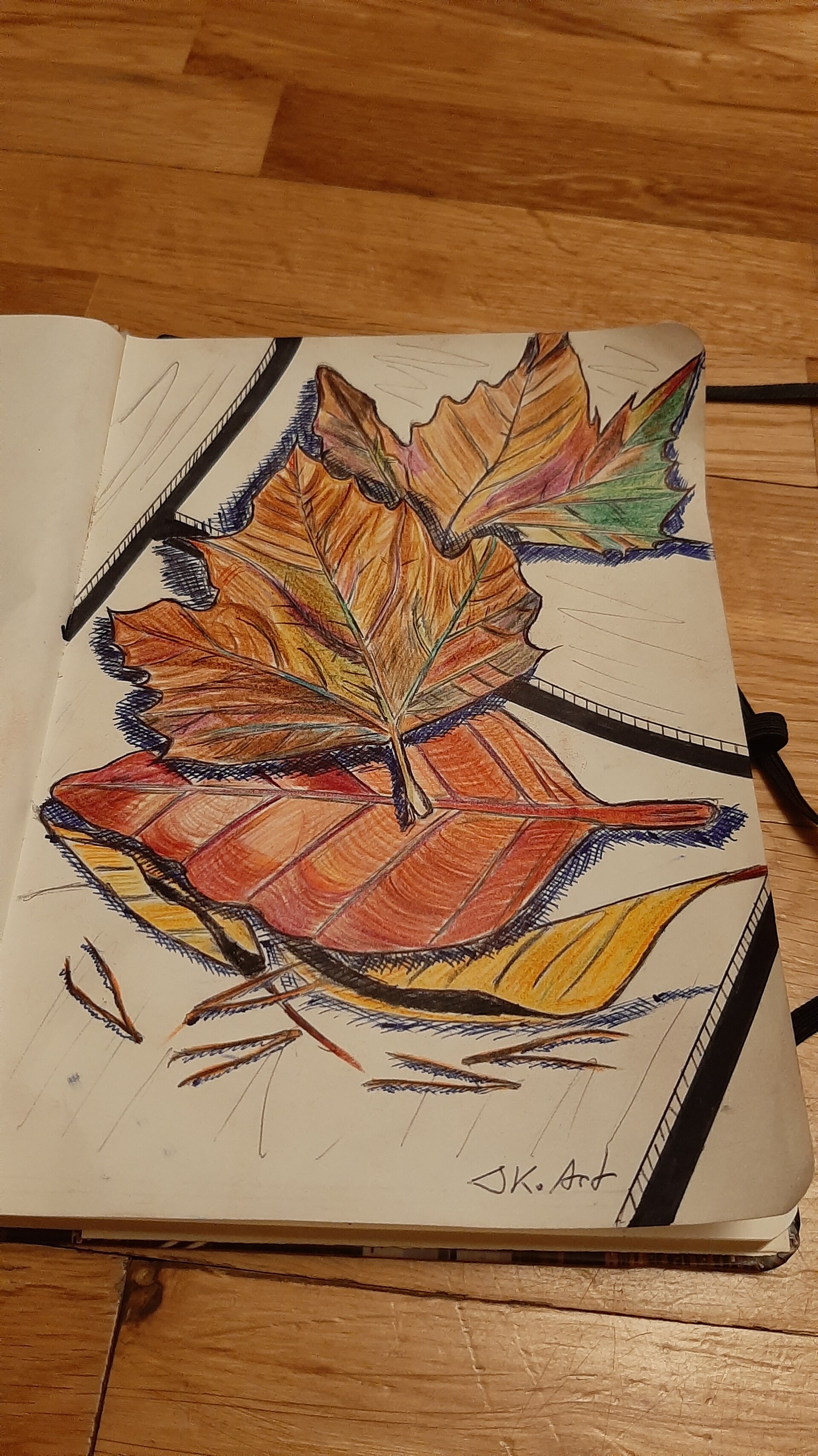 ArtStation - Autumn Leaves