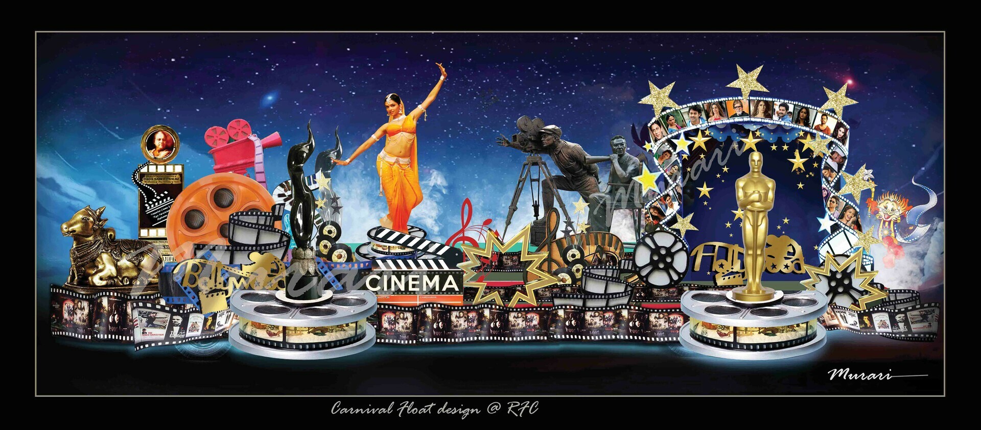 Murari Mohan Purkait - Theme Carnival Parade float design and execution