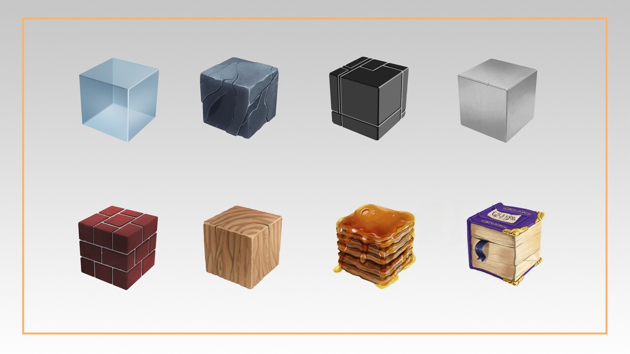 ArtStation - texture cubes