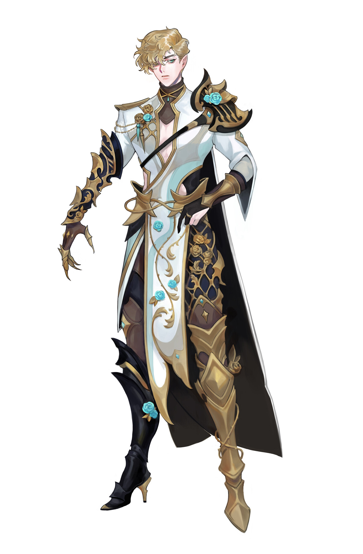 ArtStation - rose elf