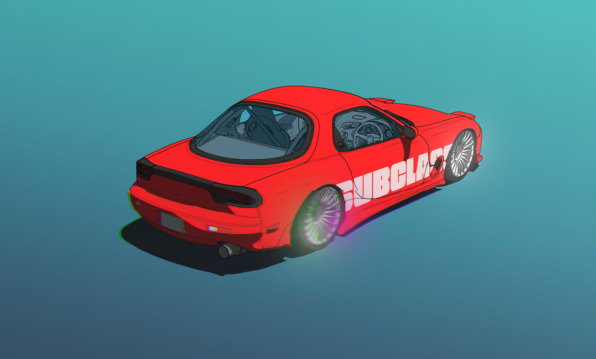 ArtStation - Selfish RX7