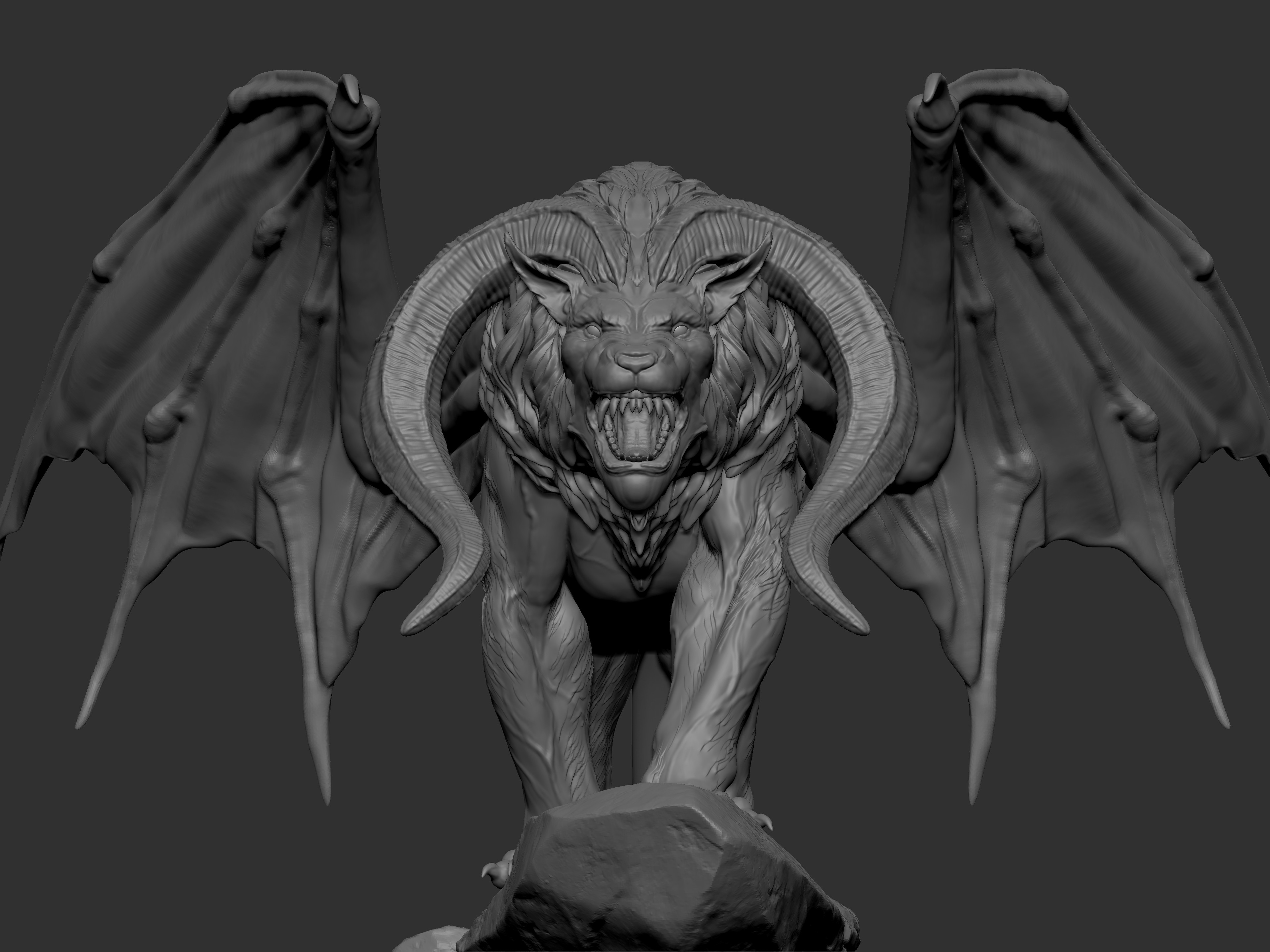 The Art of Andy Chin - Manticore [WIP]