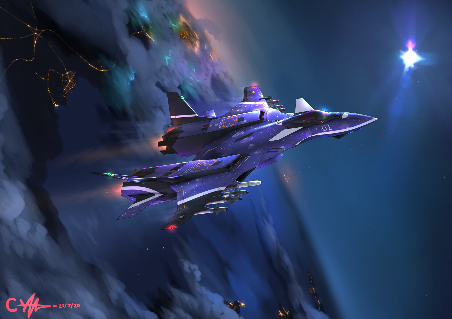 ArtStation - F/A-143 Super Aria