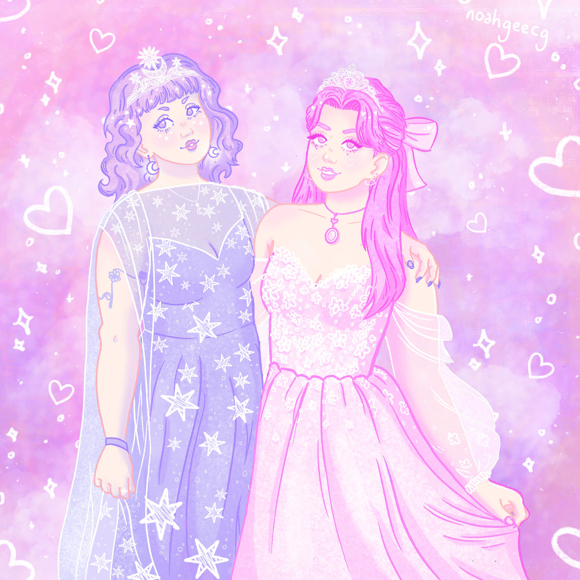 ArtStation - Pastel Princesses