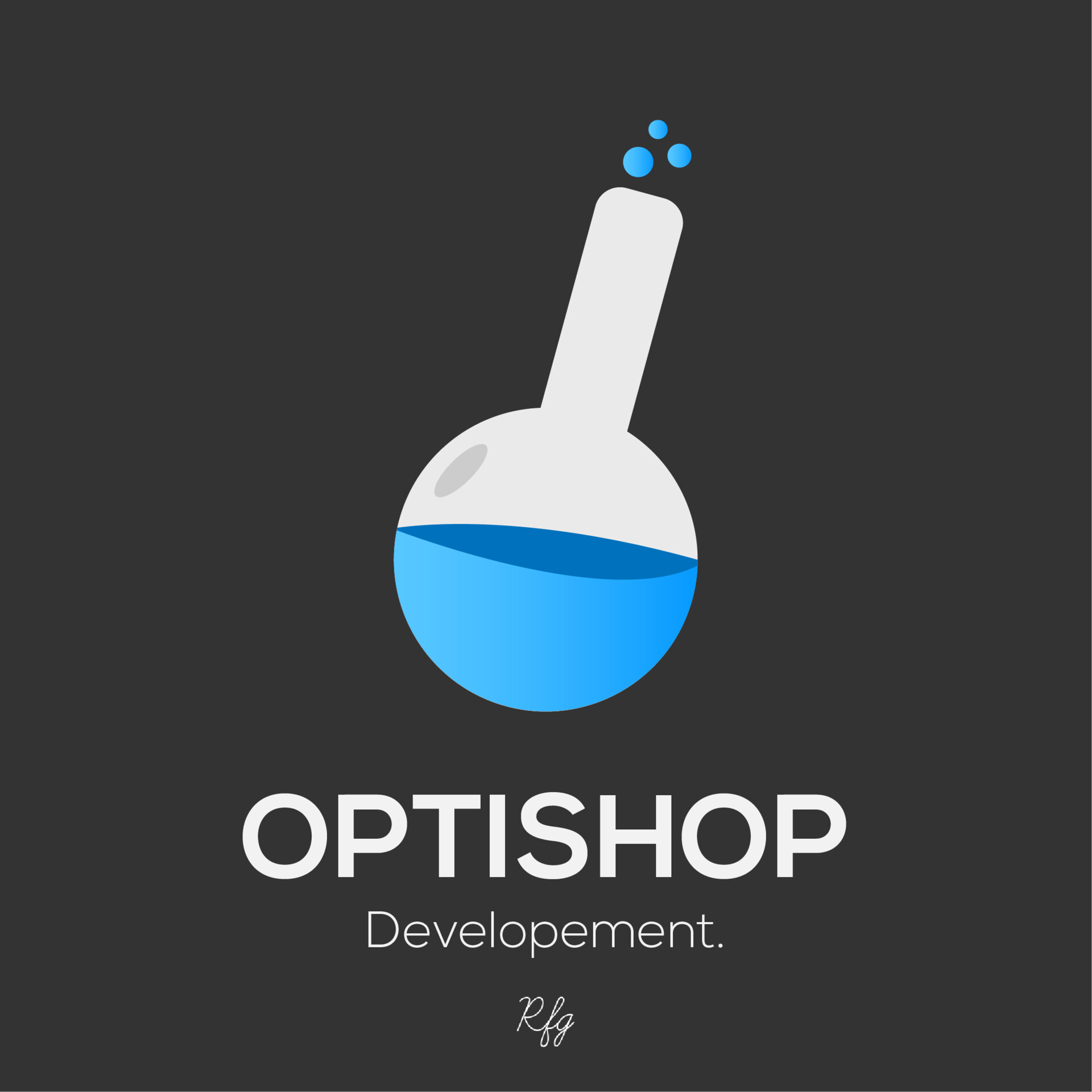 ArtStation - Logo Optishop - Type #1