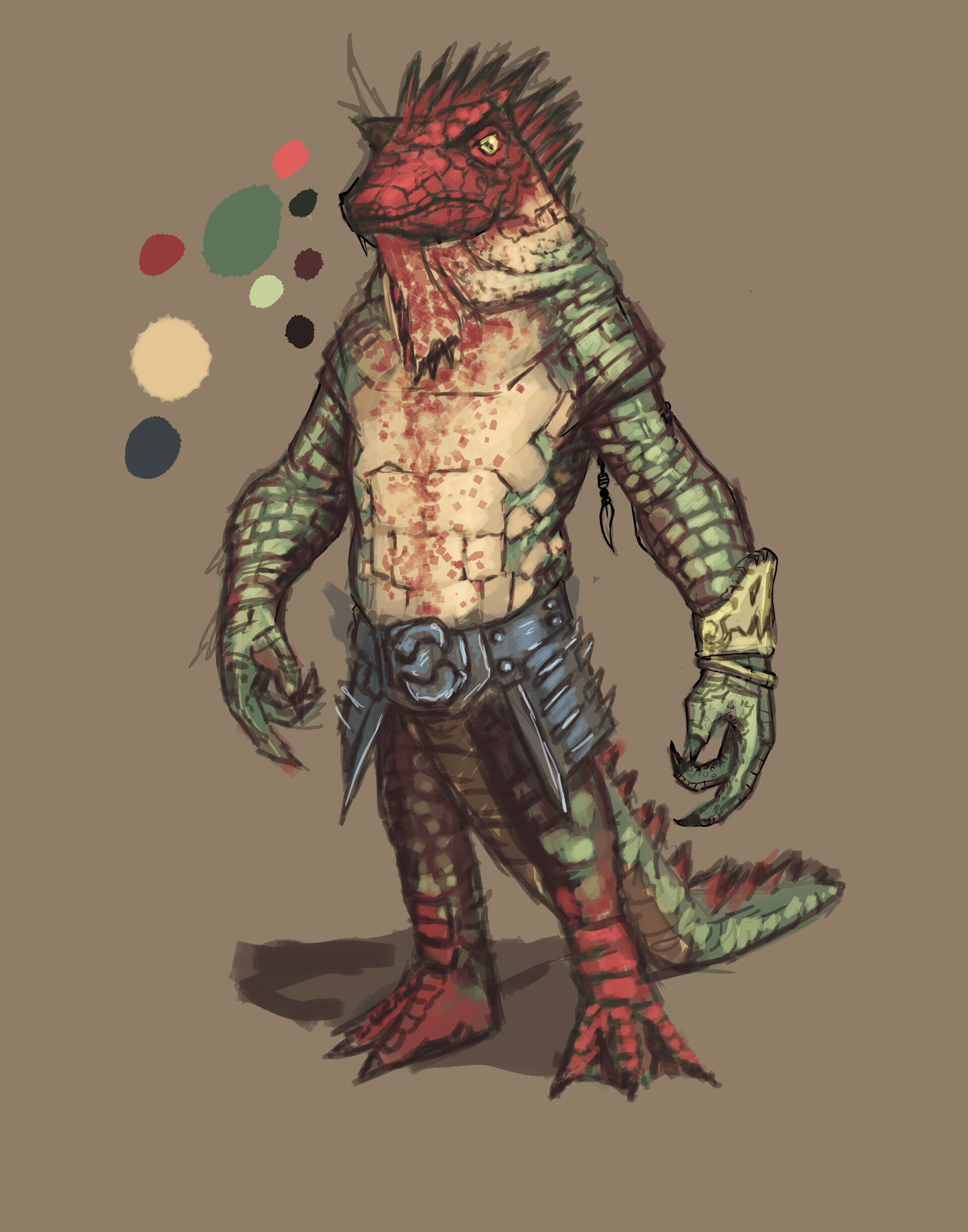 Michael Montes - Iguana Man