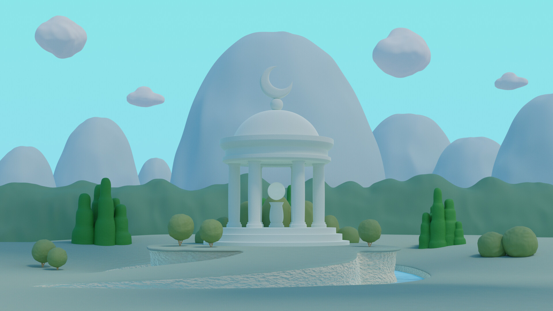 ArtStation - Trick Moon Model