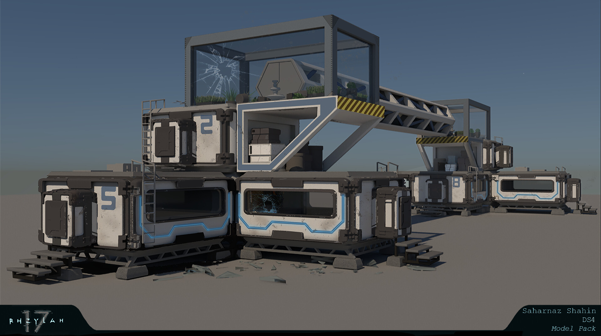 ArtStation - Sci-fi environment design