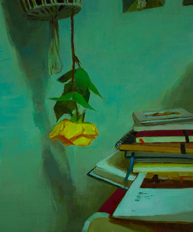 ArtStation - Hanging Rose