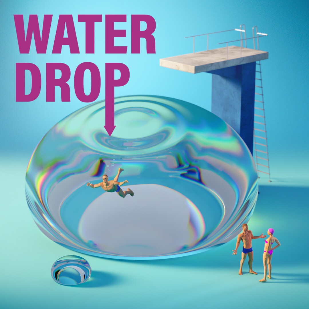 ArtStation - Water Drop 💧