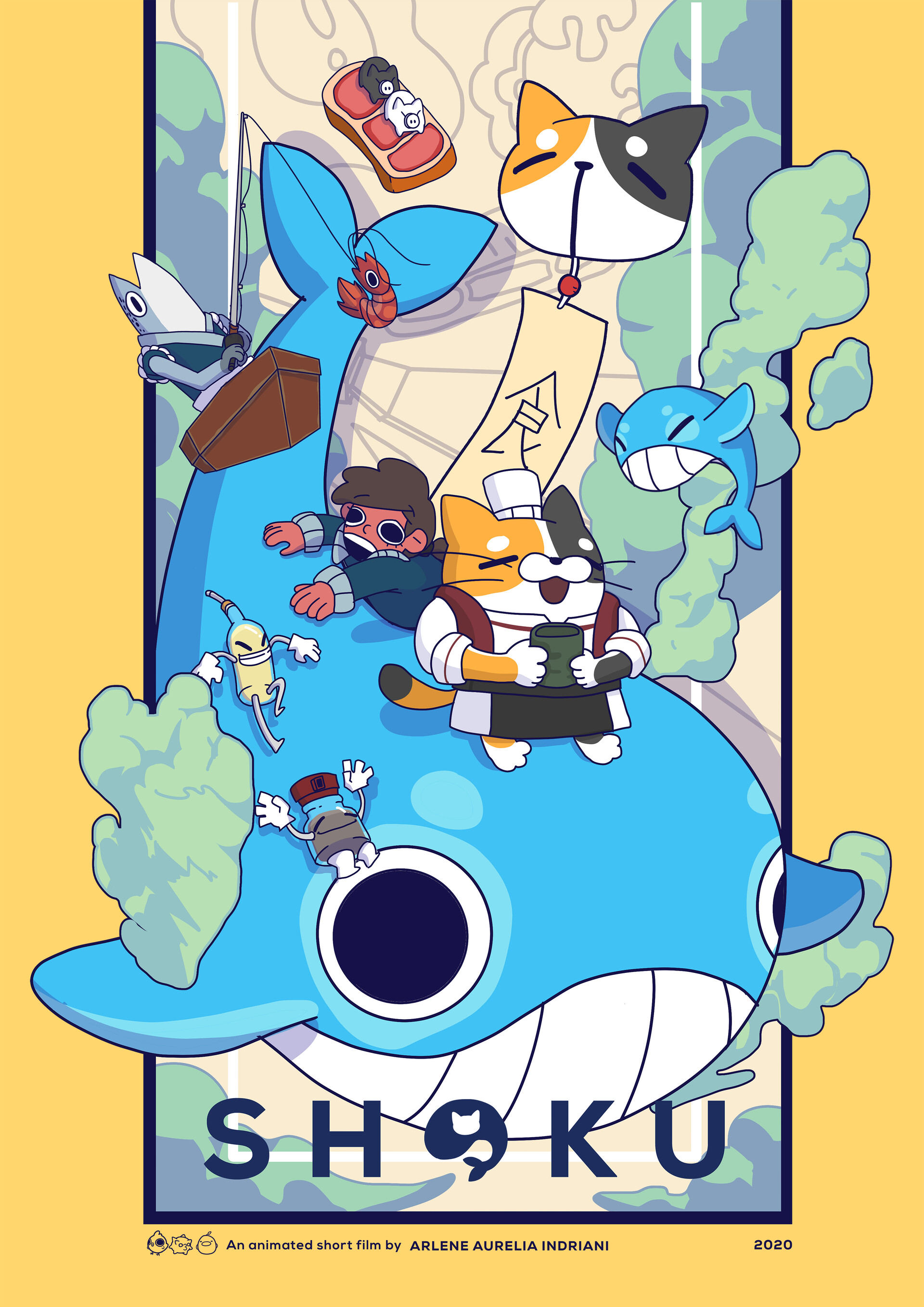 ArtStation - SHOKU Poster