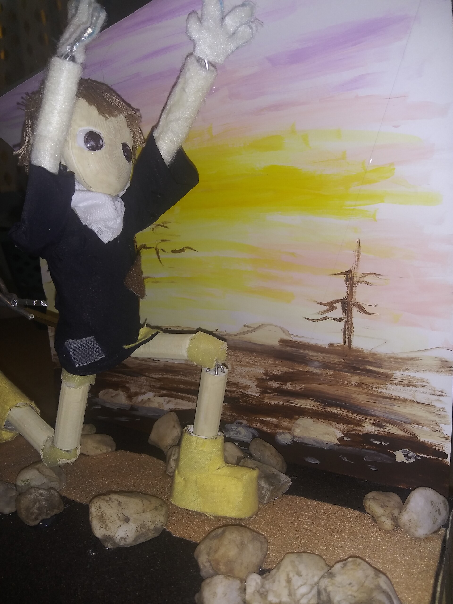 ArtStation - Stop Motion Puppet by Macie Herrel