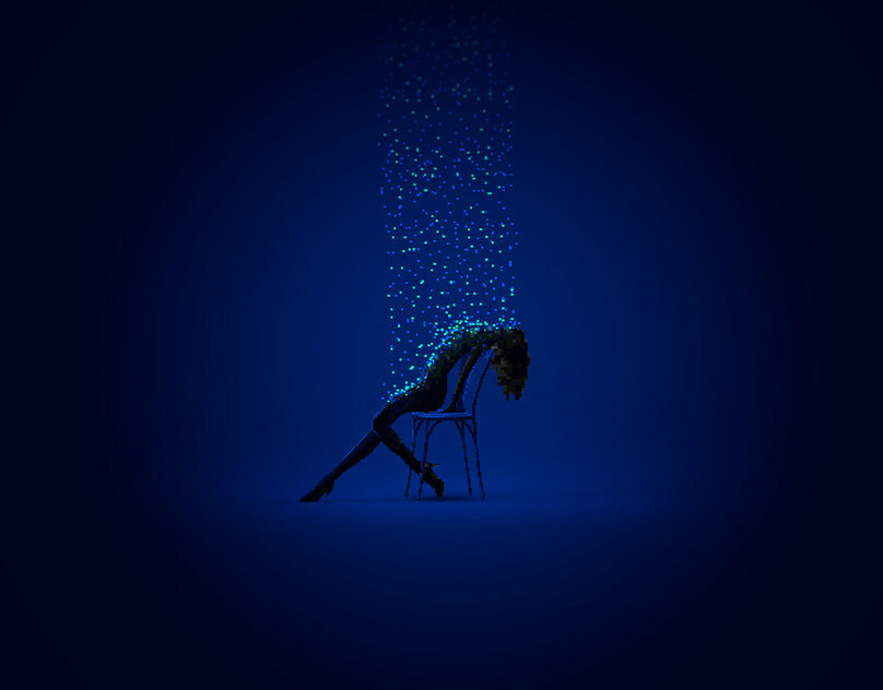 Flashdance Chair Cartoon