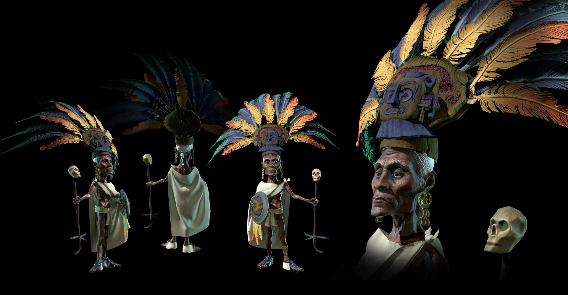 Aztec Priest