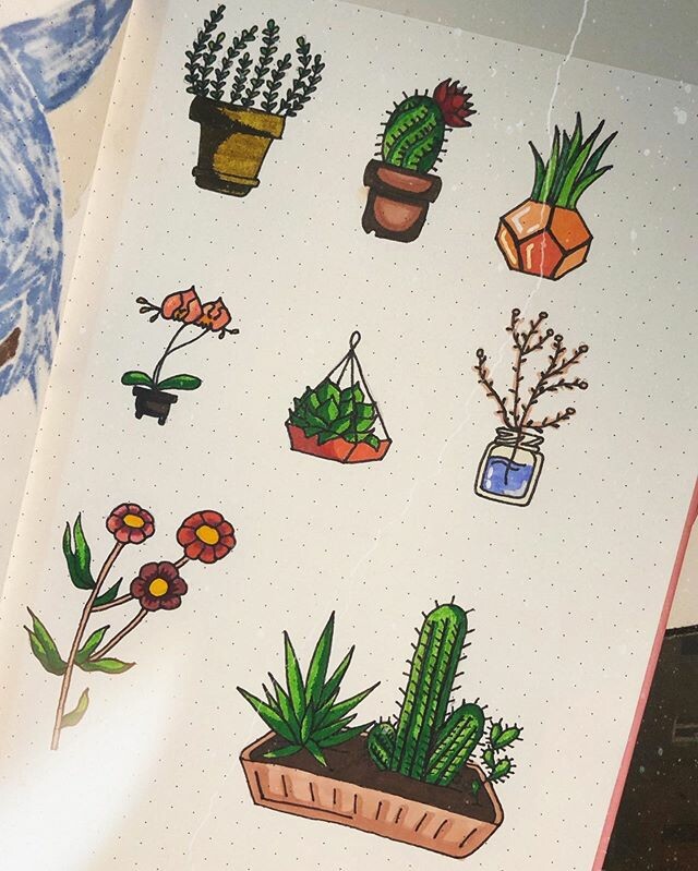 ArtStation - Plant Doodles