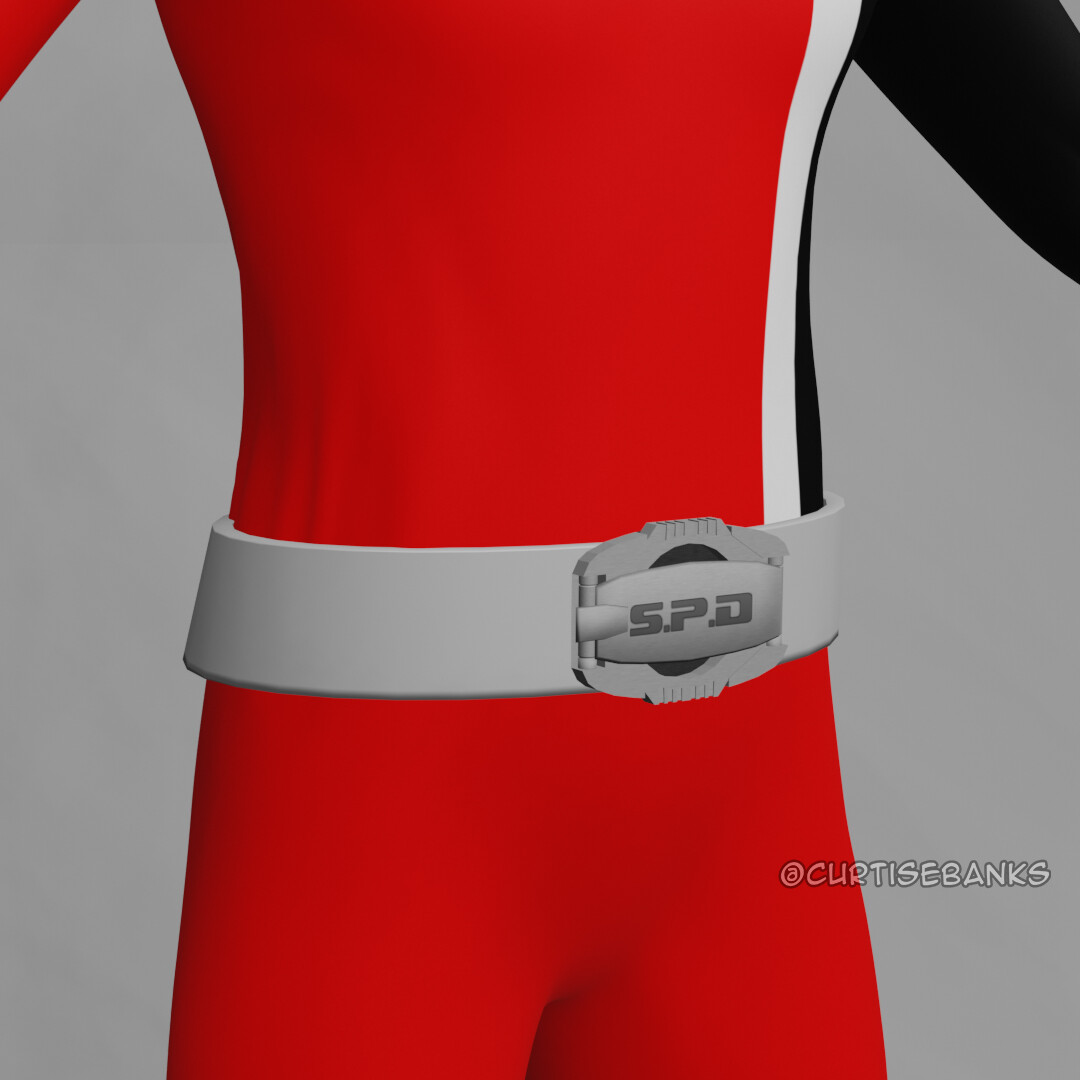Curtis Ebanks - Red SPD Ranger / DekaRed (Power Rangers / Super Sentai)