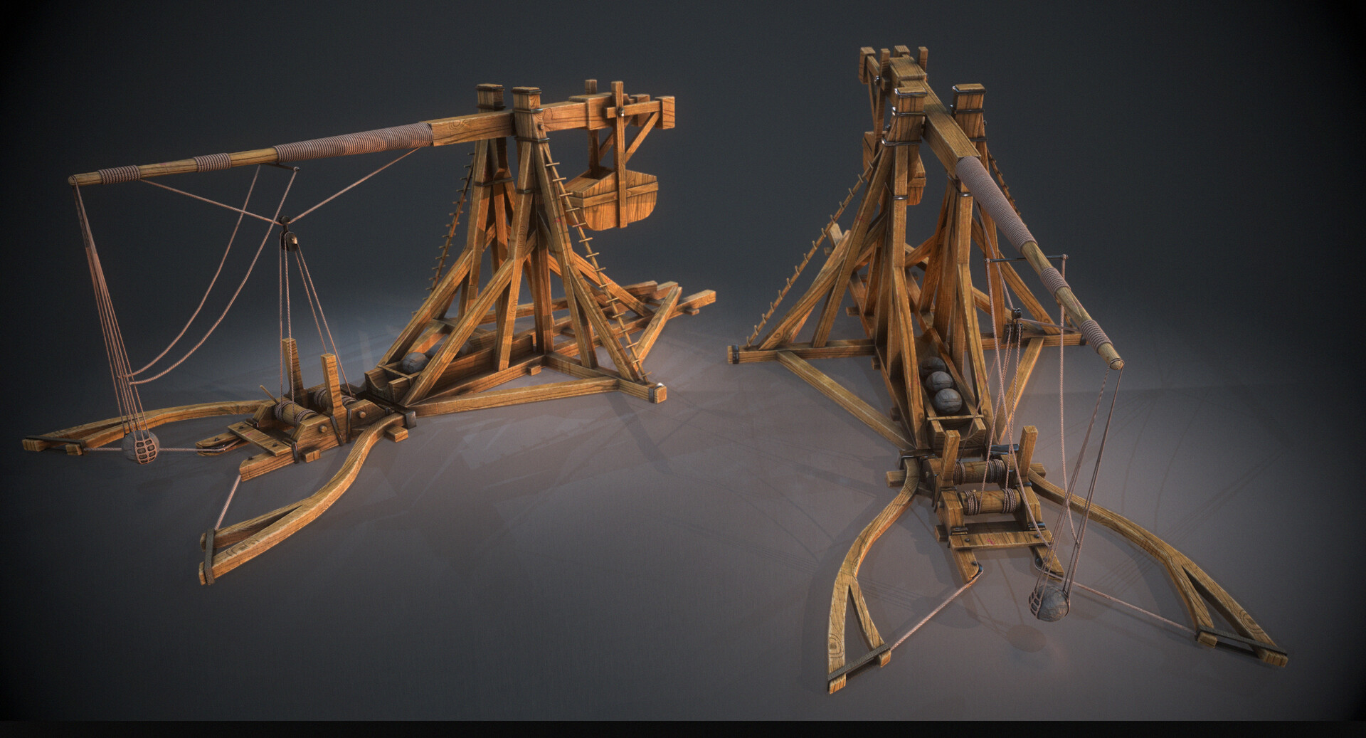 ArtStation - Trebuchet project