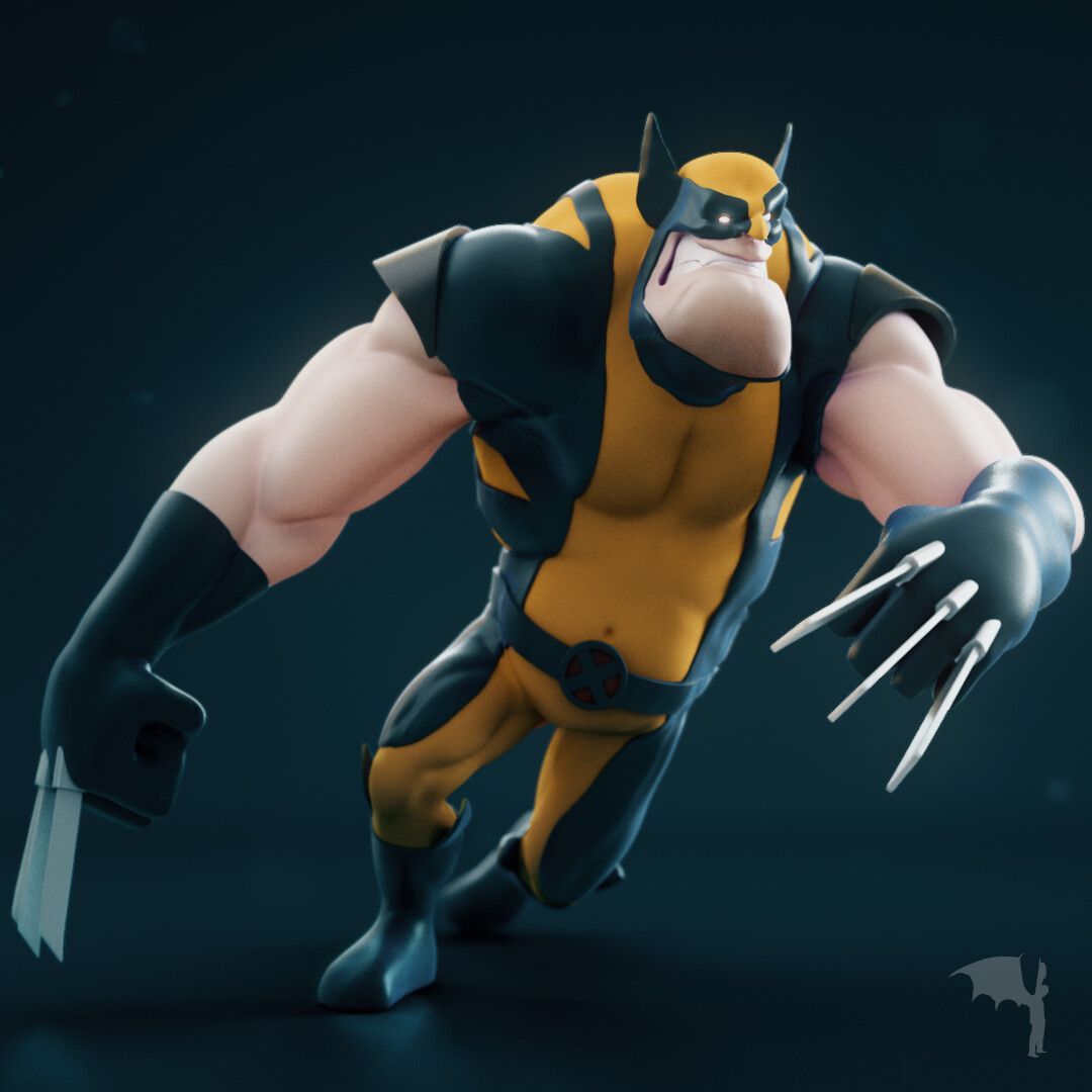 ArtStation - Wolverine Toon Model