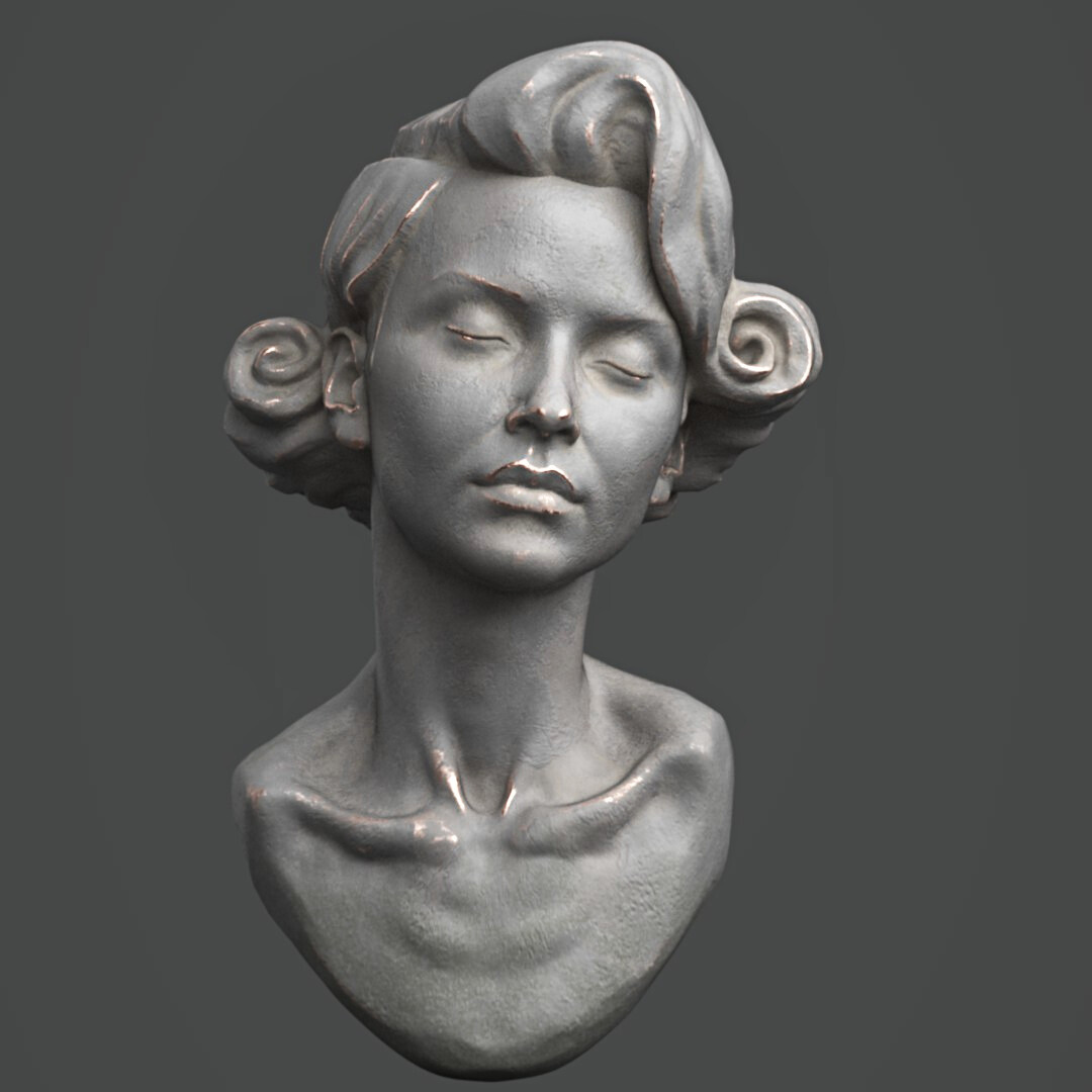 ArtStation - Sad lady