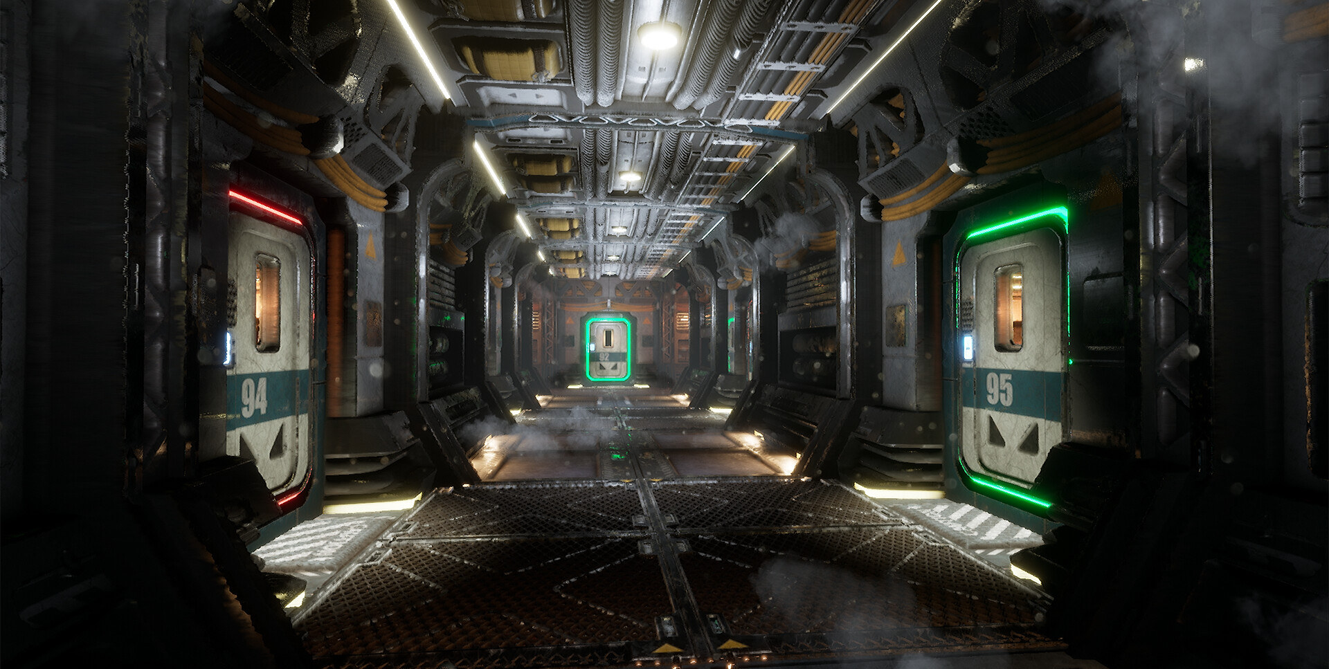 ArtStation - Sci-Fi Hallway