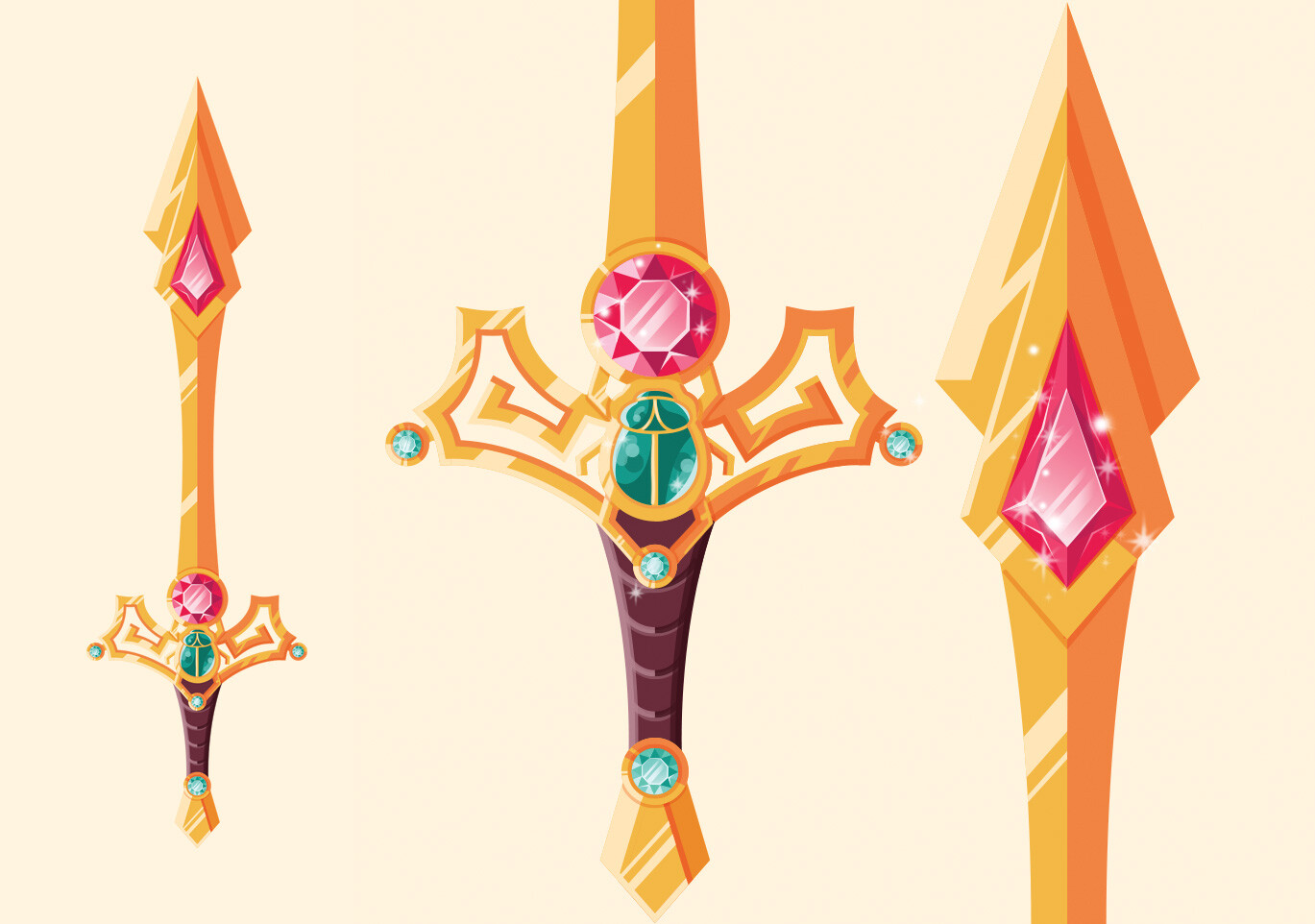 ArtStation - Art Deco Sword