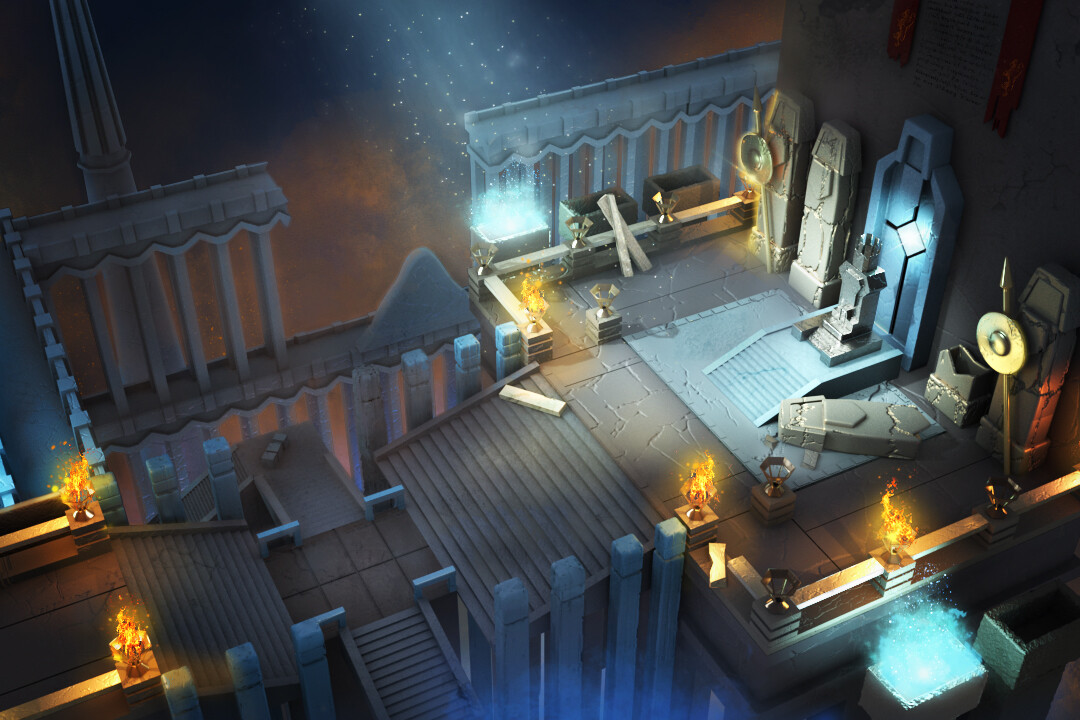 ArtStation - 3d environment modeling and texturing