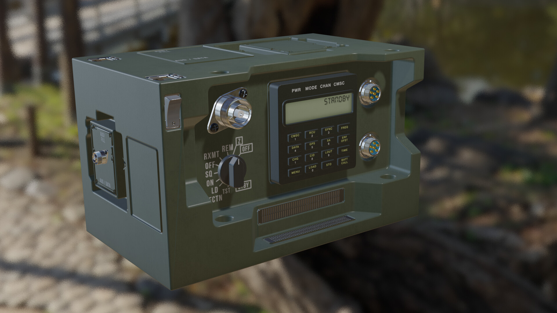 ArtStation - Military Radio