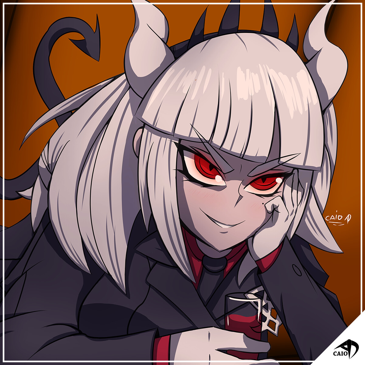 Caio AD - Helltaker Lucifer Fanart